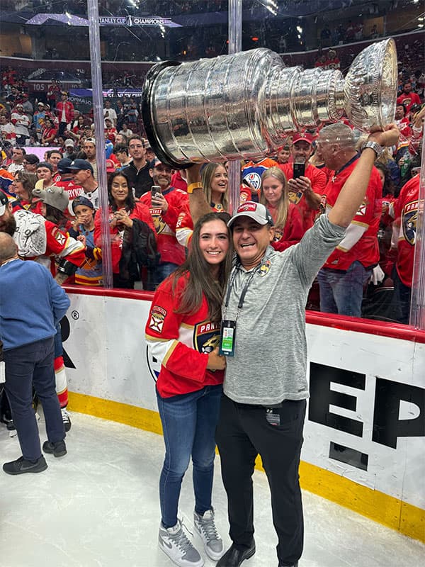 Florida Panthers Stanley Cup Win and Dr. Gregory Albert