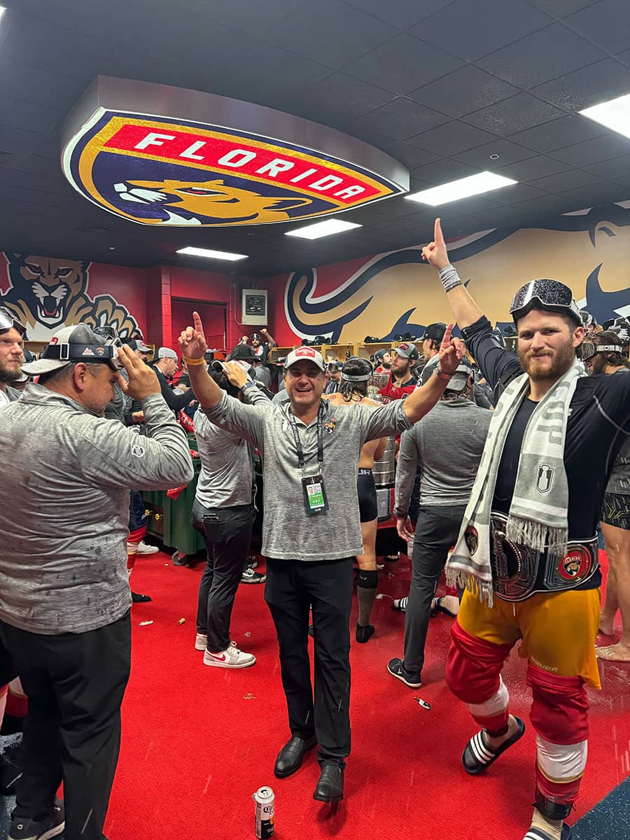 Florida Panthers Stanley Cup Win and Dr. Gregory Albert